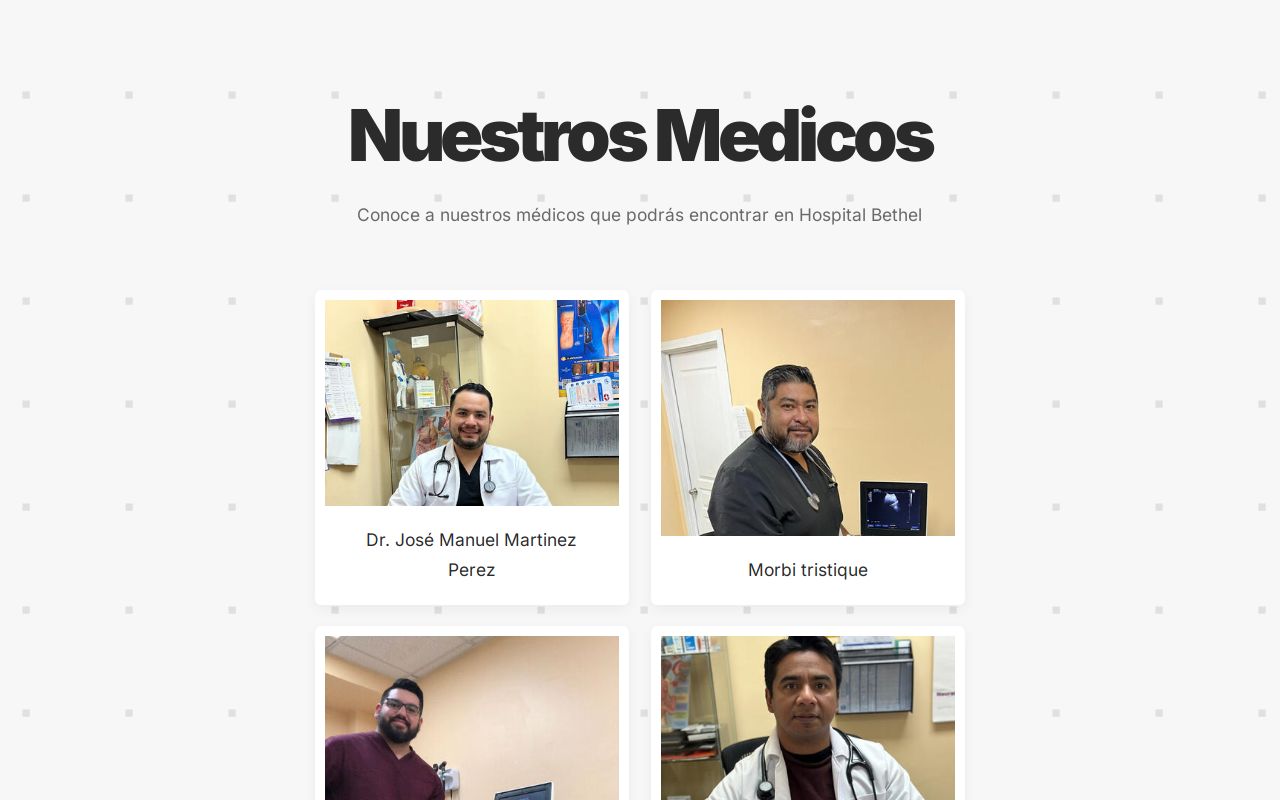 Nuestros Medicos